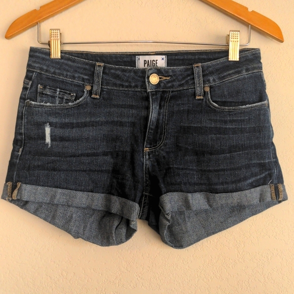 PAIGE | Shorts | Paige Brand Jimmy Jimmy Short Shorts Size 25 | Poshmark